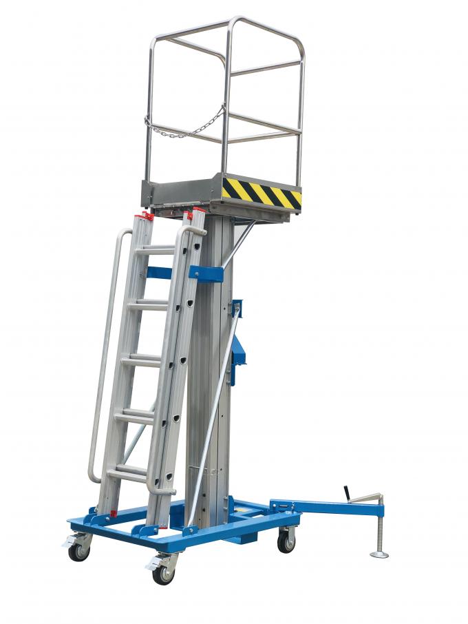 3.2m Platform Height Manual Winch Elevating Lift with 125kg Load